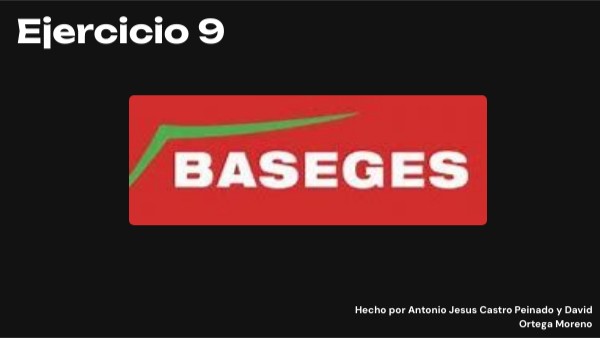 Ejercicio 9 | Genially