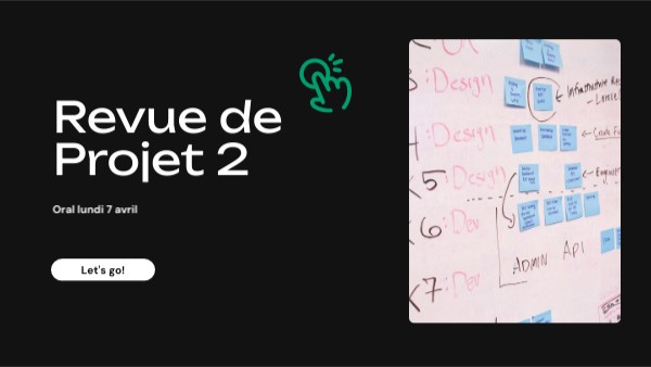 Revue de Projet 2 | Genially