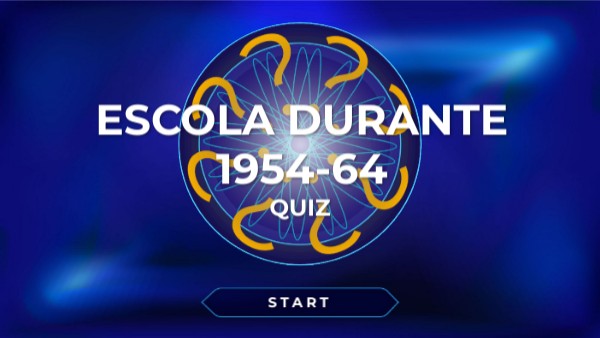 ESCOLA DURANTE 1954-64 | Genially