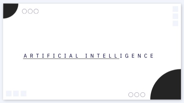 ARTIFICIAL INTELLIGENCE | Genially