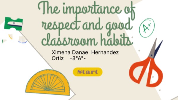 The importance of respect and good classroom habits | Genially