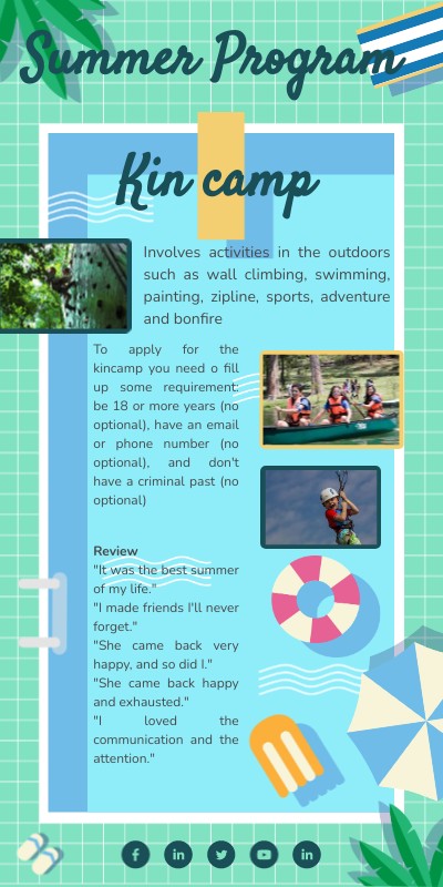 Summer Program | Genially