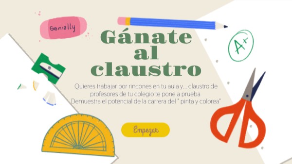 Gánate al claustro | Genially