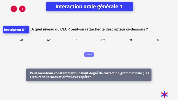 Interaction orale générale 1 | Genially
