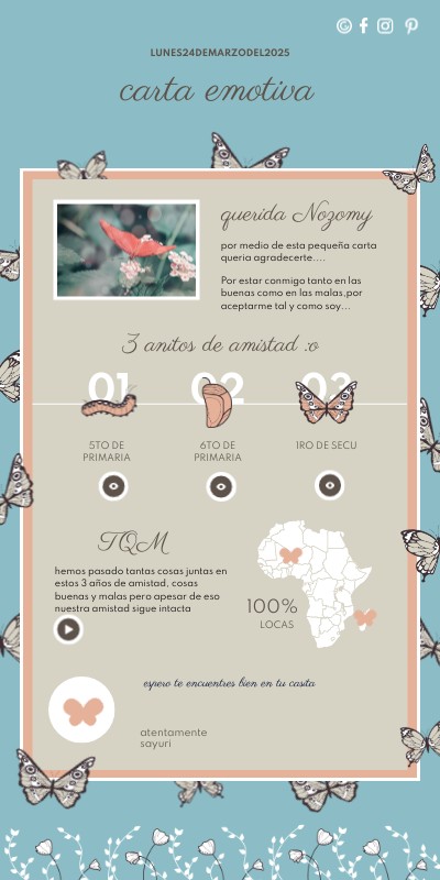 carta emotiva 1a | Genially