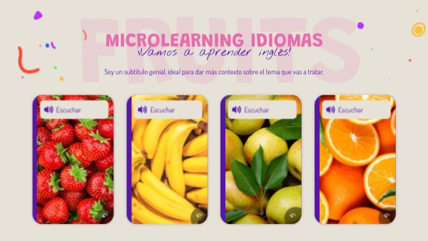 Microlearning Idiomas | Genially