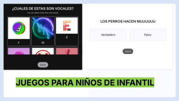 JUEGOS PARA NIÑOS DE INFANTIL | Genially