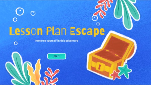 Lesson Plan Escape | Genially
