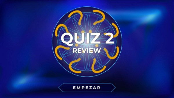 SPN 112 Quiz 2 - Review | Genially