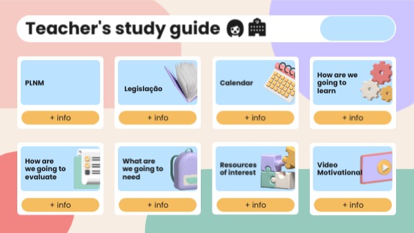 Teacher's study guide 👩‍🏫 | Genially