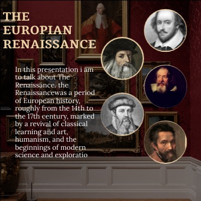 the europian Renaissance | Genially