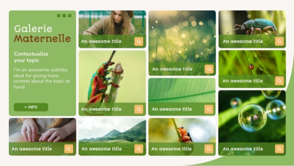 Galerie Maternelle | Genially