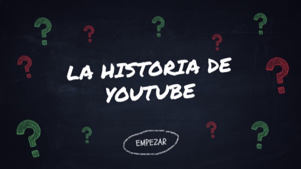 LA HISTORIA DE YOUTUBE | Genially