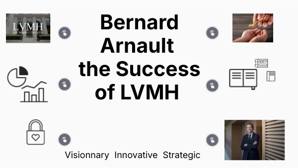 Bernard Arnault the Success of LVMH | Genially