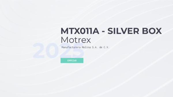 MTX011A - SILVER BOX Motrex | Genially