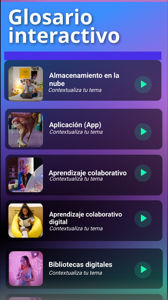 Glosario interactivo | Genially