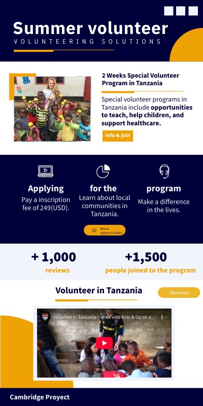 Summer volunteer | Genially