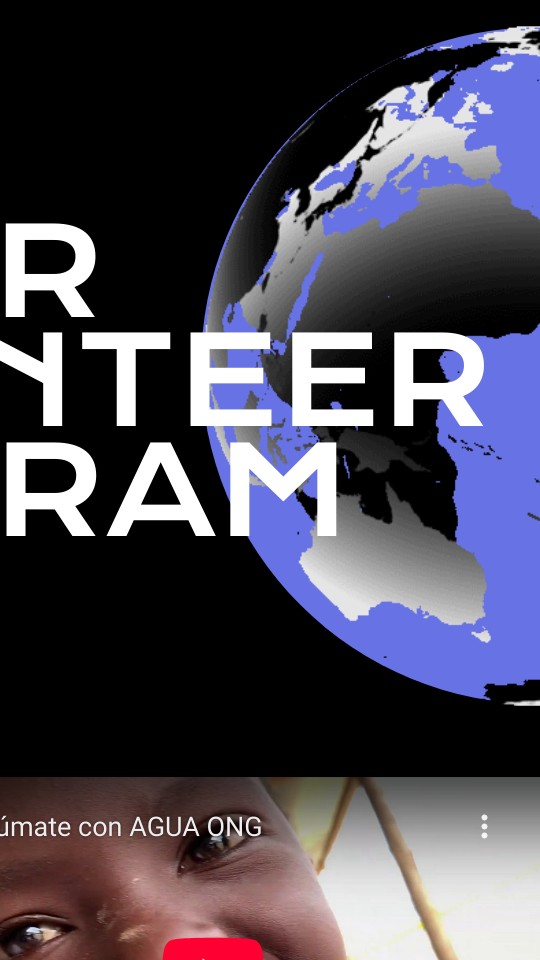 ONG water volunteer program | Genially