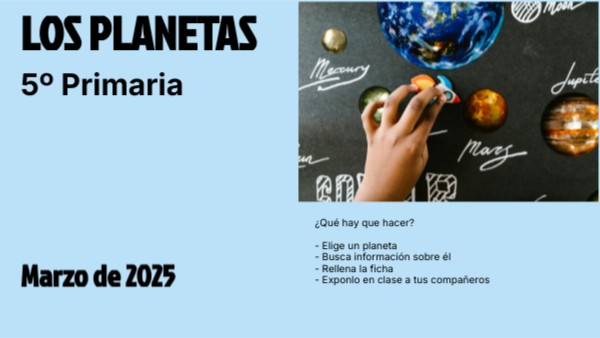 Los Planetas | Genially