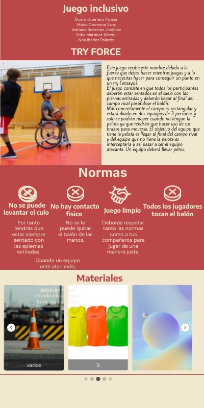 Juego inclusivo | Genially