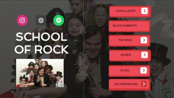 SCHOOL OF ROCK | Genially