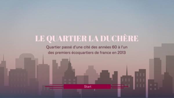 quartier La Duchère | Genially