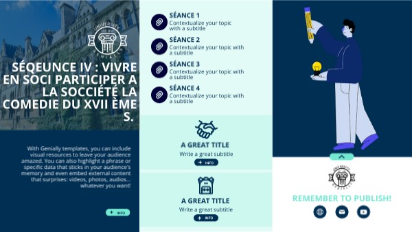 séquence V : À la DÉCOUVERTE du chevalier | Genially