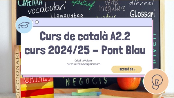 A2.2 - sessió 03 | Genially