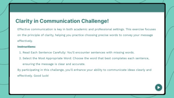 Module 1 Exercise | Genially