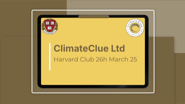 Climate Fresk Harvard Club | Genially