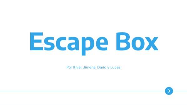 Escape Box | Genially