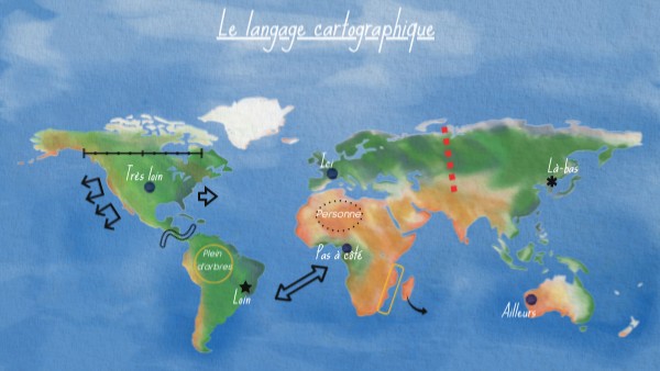 Le langage cartographique | Genially