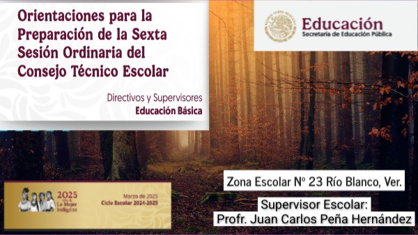 6a SESIÓN ORDINARIA CTE 24-25 | Genially