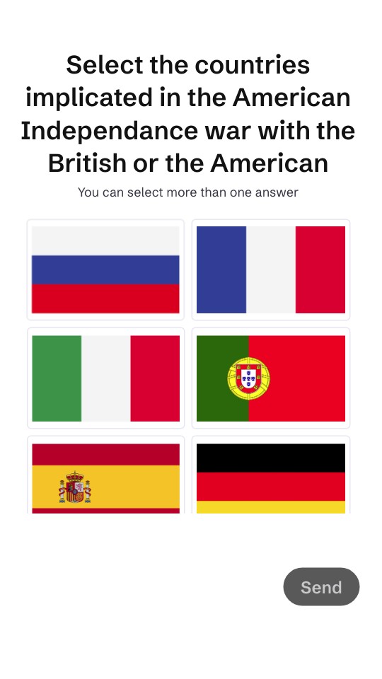 Select the right countries | Genially