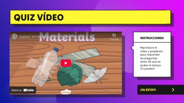 Quiz materials | Genially