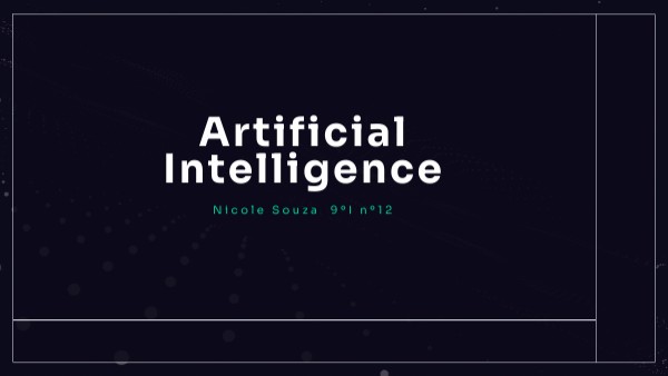 Artificial Intelligence | Genially