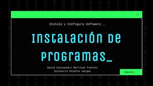 Instalación de programas_ | Genially