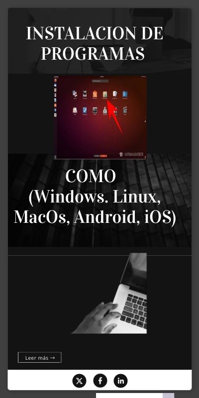 INSTALACION DE PROGRAMAS COMO (Windows. Linux, MacOs, Android, iOS) | Genially