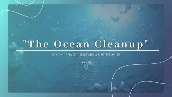 "The Ocean Cleanup" | Genially