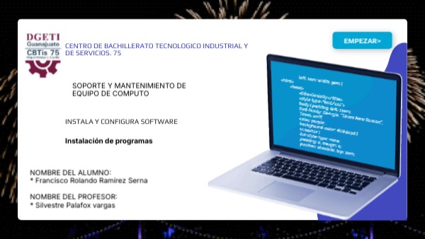 Instalación de programas | Genially