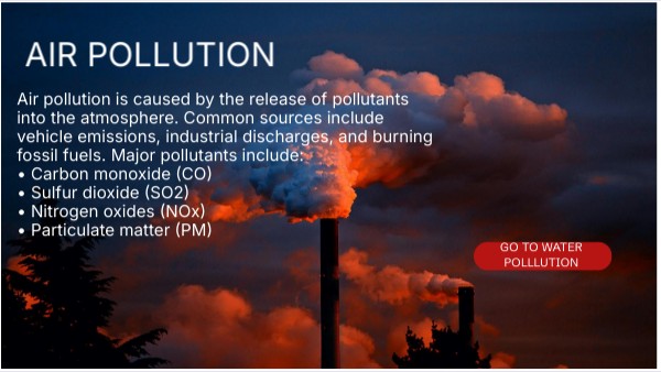 POLLUTION | Genially