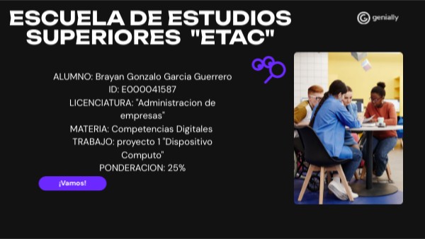 C.DIGTALES PROYECTO 1 | Genially