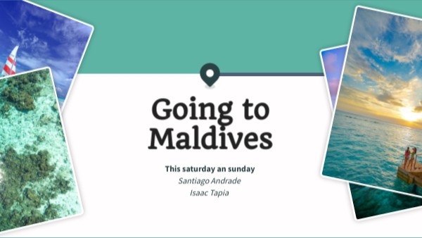 Going to Maldives | Genially