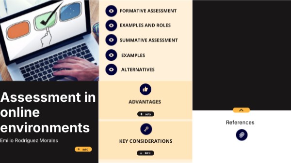 Assessment in online environments | Genially