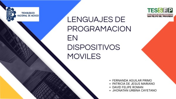 Lenguajes de programacion en dispositivos moviles | Genially