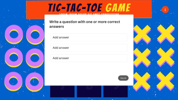 Tic Tac Toe Game | Genially