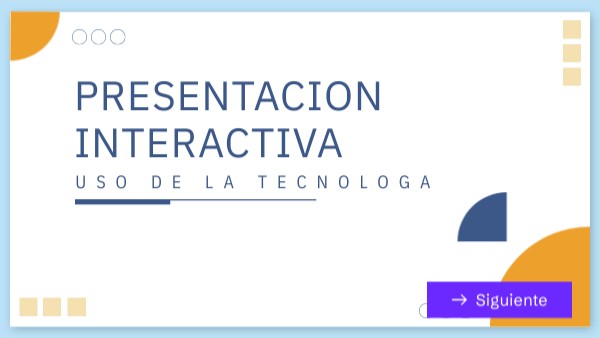 PRESENTACION INTERACTIVA | Genially