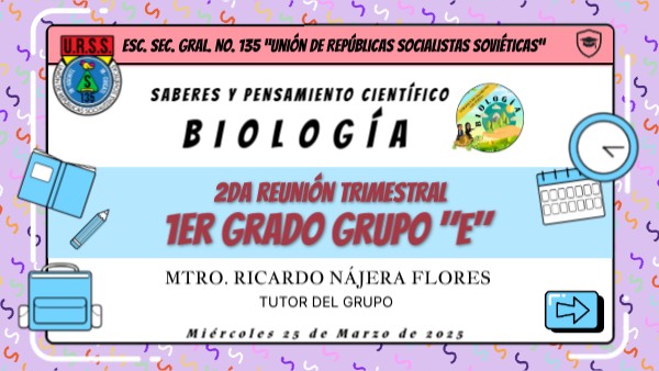 2da Reunión Trimestral 1E | Genially