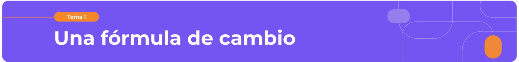 Una fórmula de cambio | Genially