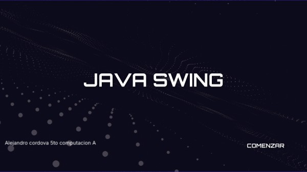 Java Swing | Genially